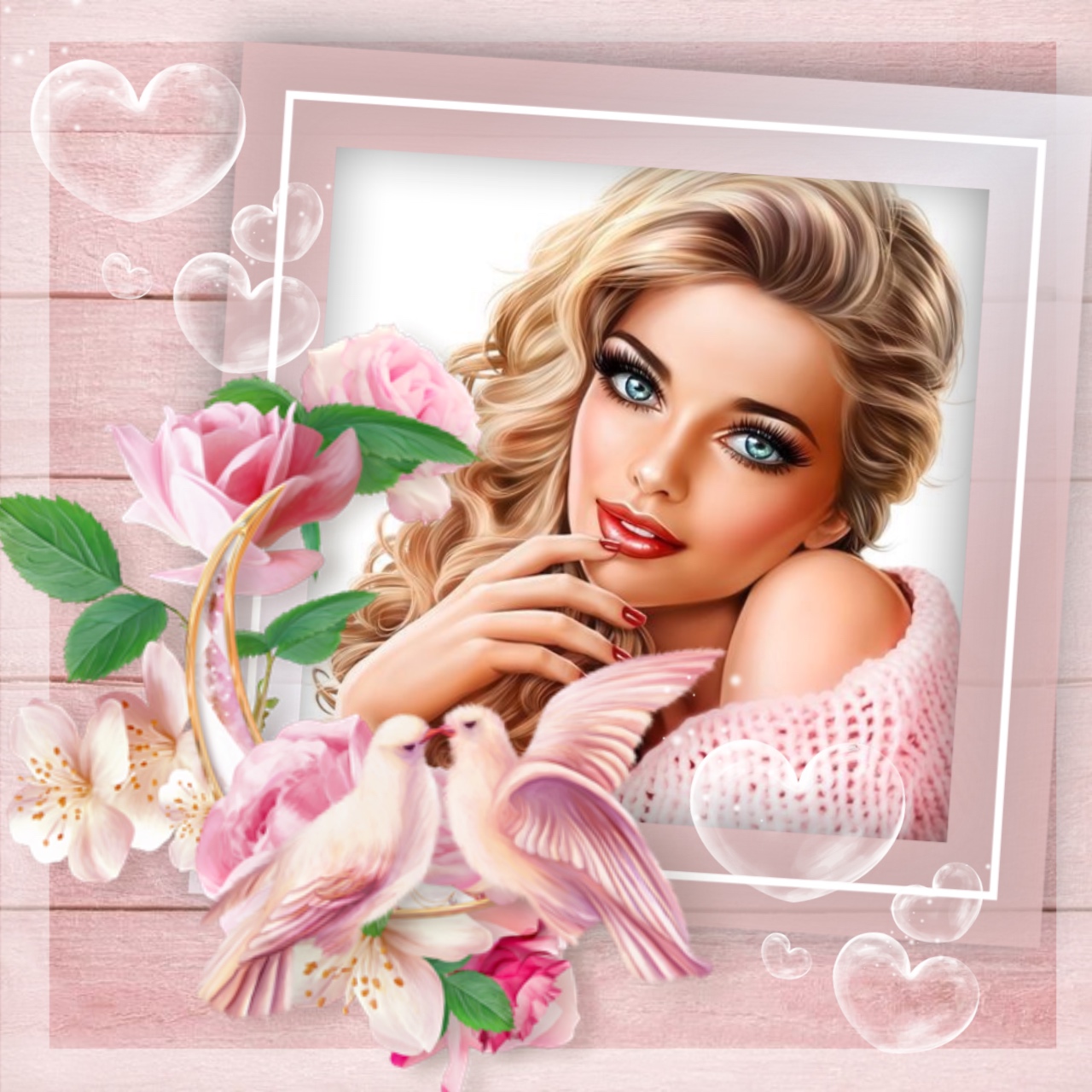 Nette's Girly Girl Frames👩‍🦳 - My Girl# GirlieGirlFrame Stylin Frame ...