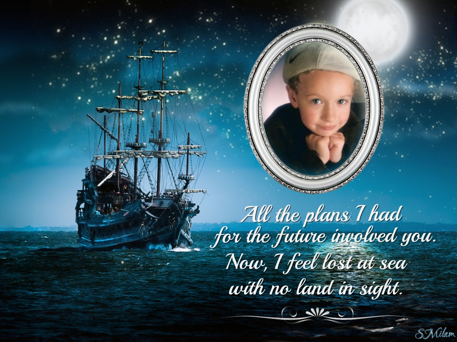 smilam's In Memory Of... Frames - In Loving Memory 2022 - Lost at Sea ...