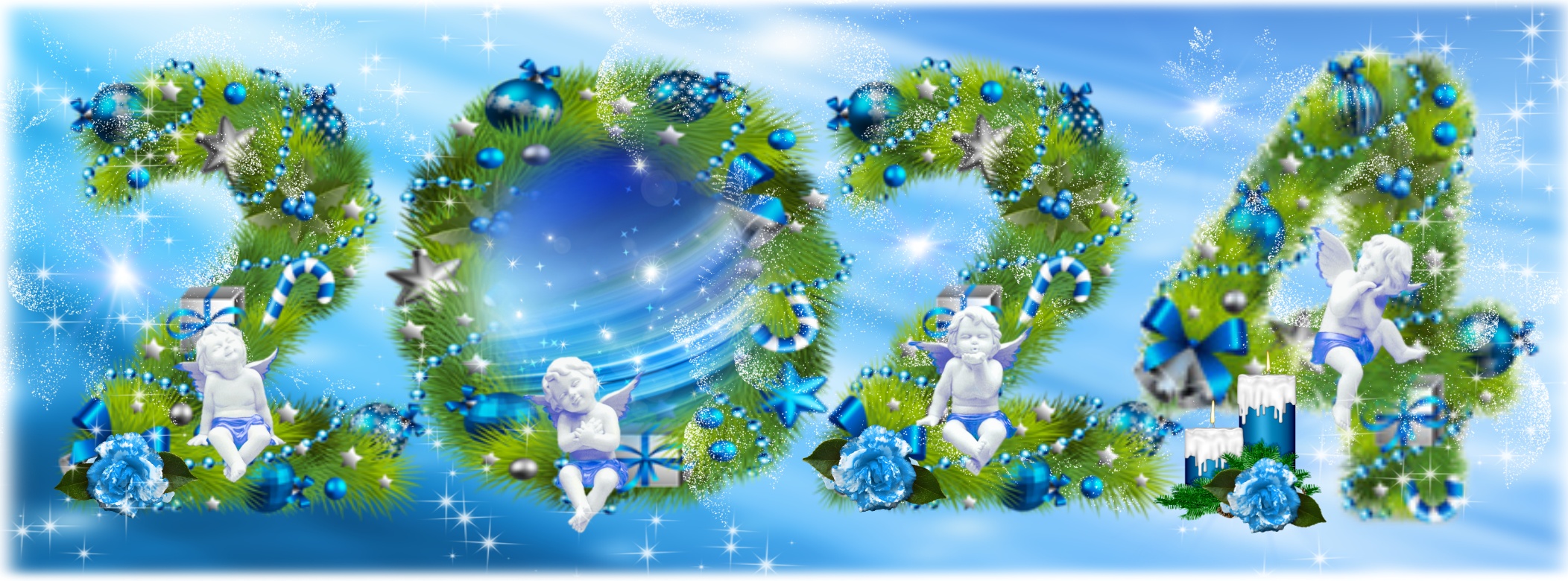 Sinnlich's Profile Cover Frames - xmas for 2024 - Blue Angel Sinnlich ...