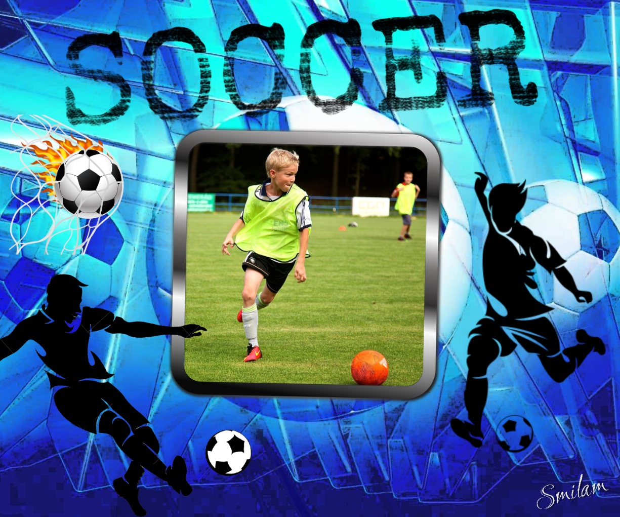 smilam's Sports - Sports Frames - Frame Your Soccer Player Soccer Team ...