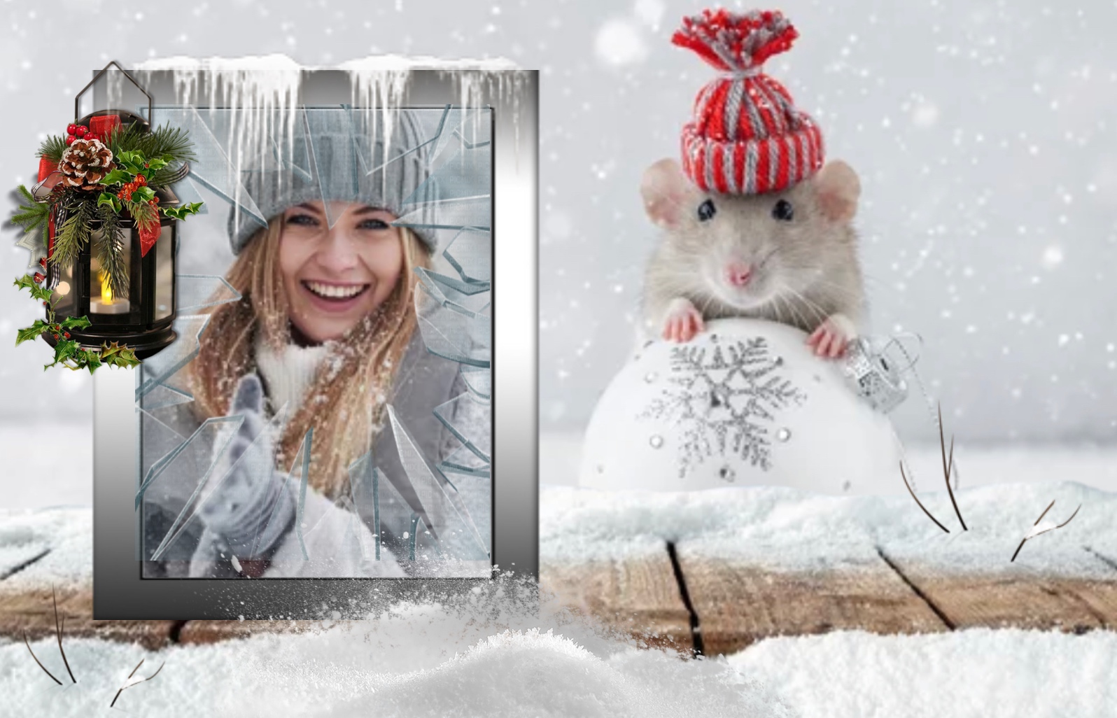 Nette's Winter Snow Frames☃️ ️ - Winter2021 - Winter2021 ...