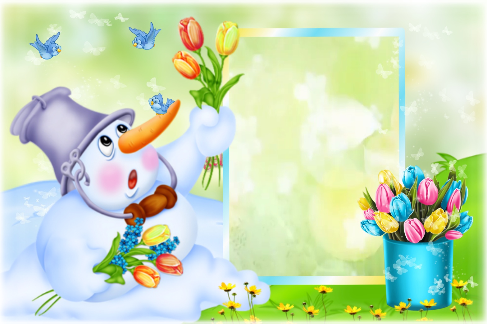 Sinnlich's Spring Frames - 2021 - 2022 - Fun Snowmen Sinnlich Spring ...