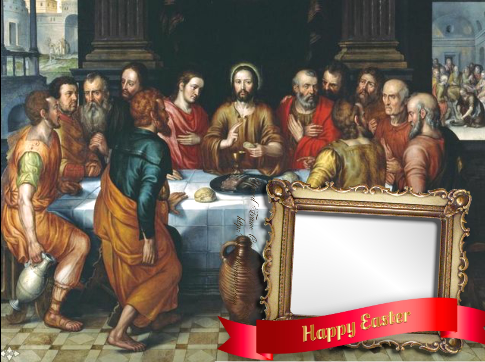 MIRONNA's Easter Sunday Frames - The Last Supper Mironna easter Sunday ...