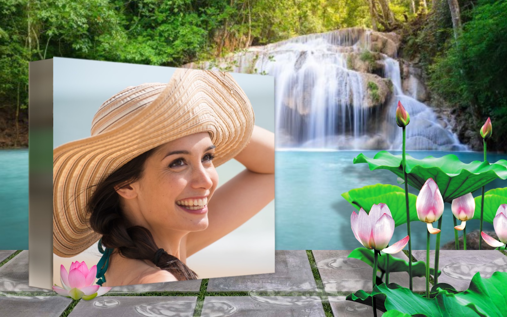 Elizabeth's NATURE & LANDSCAPE 🌈 🌦 - Nature Waterfall Lotus - Nature ...