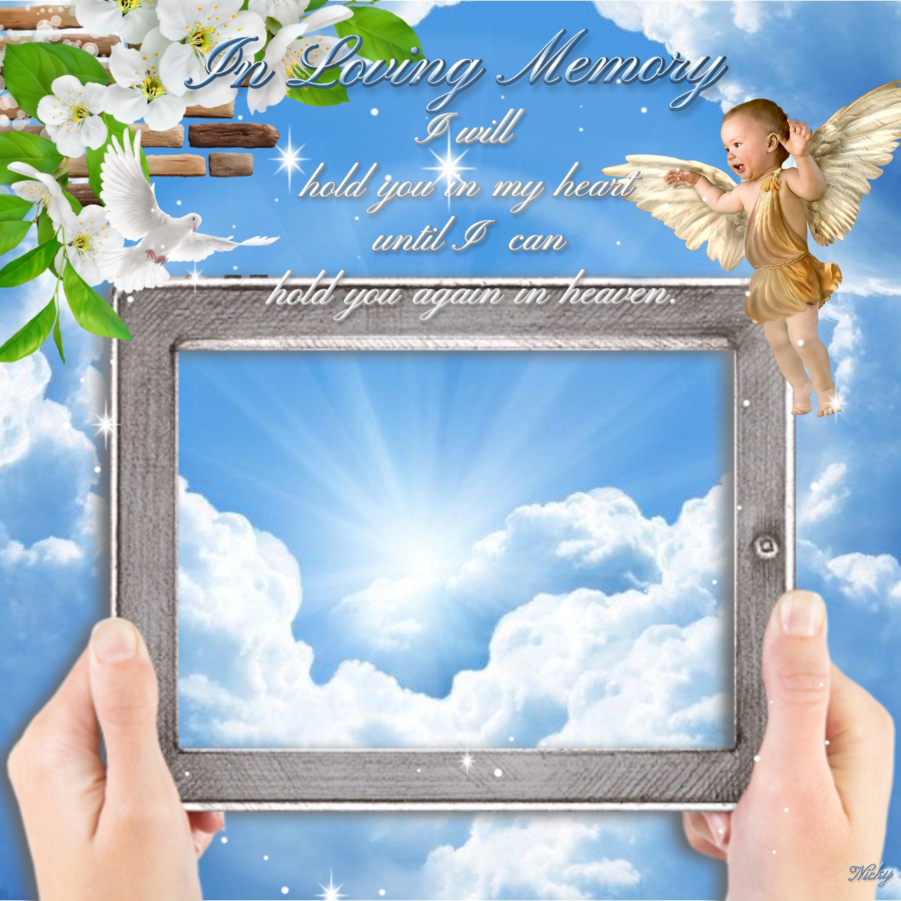 NICKY47's In Memory Of... Frames - 2022 - In Loving Memory Heaven ...