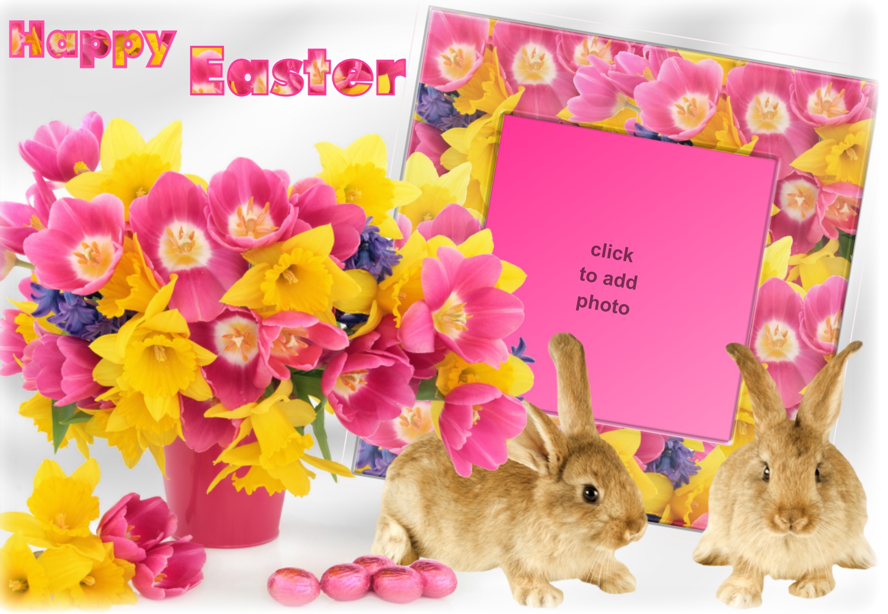 Sinnlich's Easter Sunday Frames - 2014 - 2017 - Pink Bunny Sinnlich ...