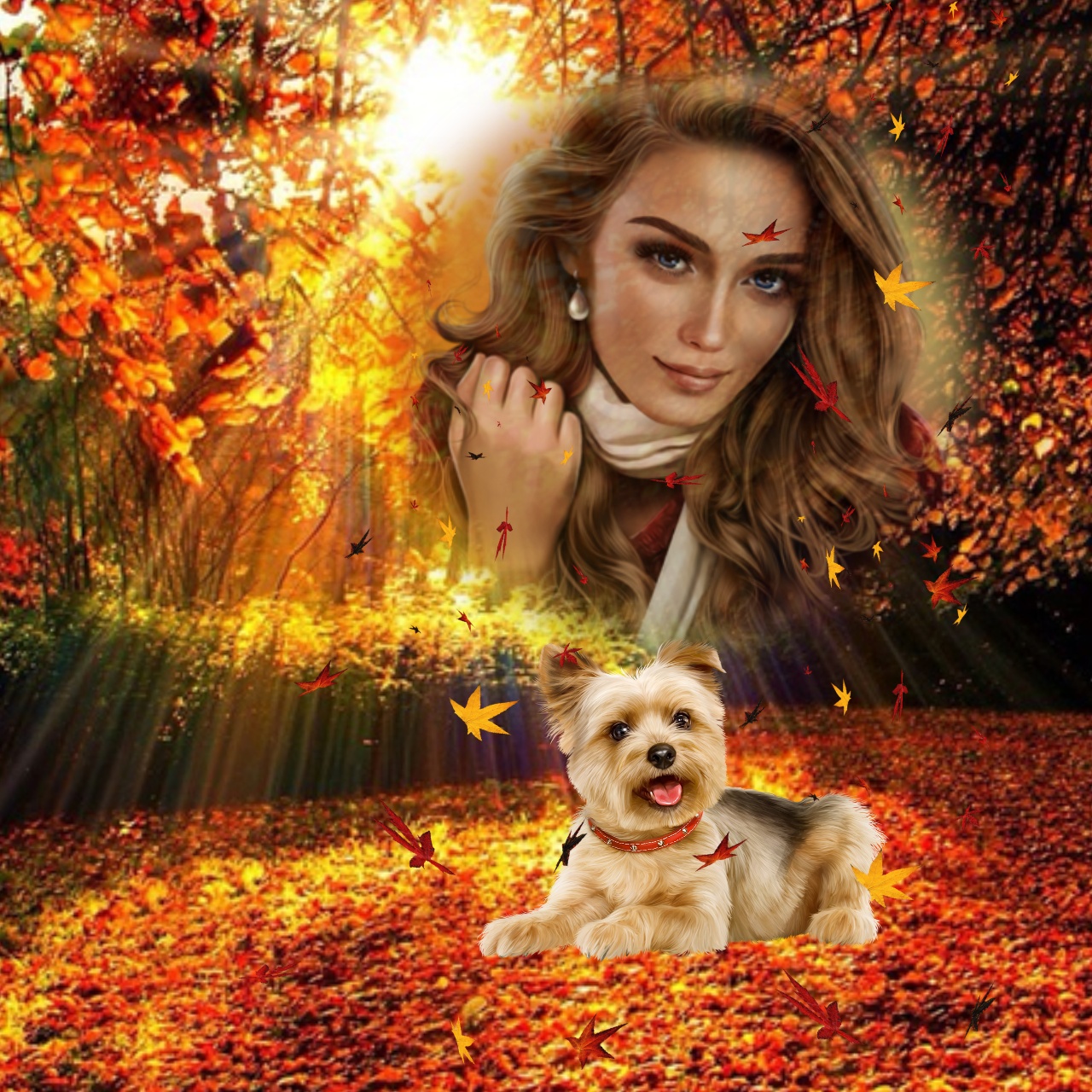 lissy's Fall Frames 🍁 - fall autumn animals - fall autumn animals