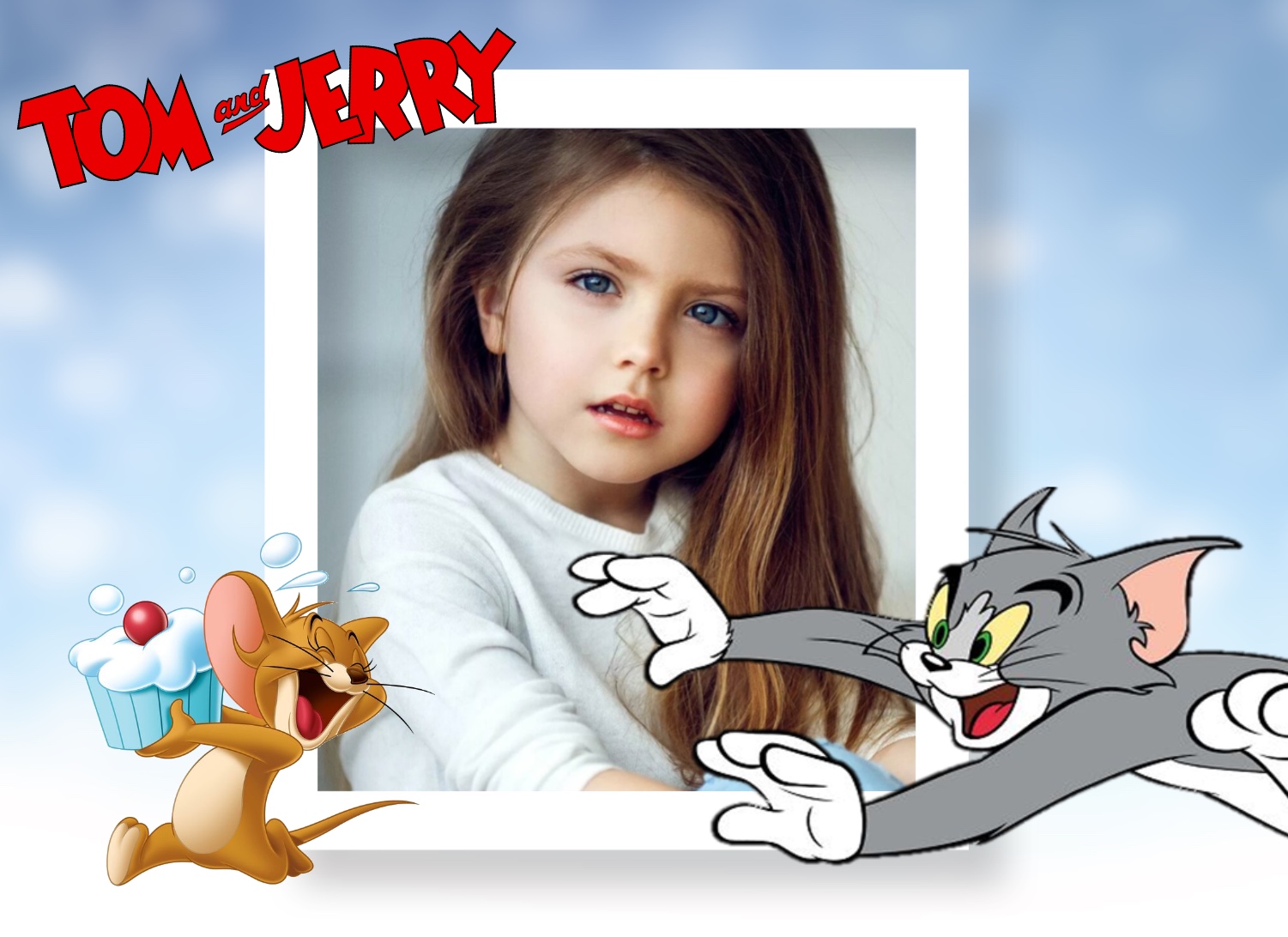 Nette's Cartoon Kids Frame🤡 - Cartoon Kids Kids Photo Frame Nette ...